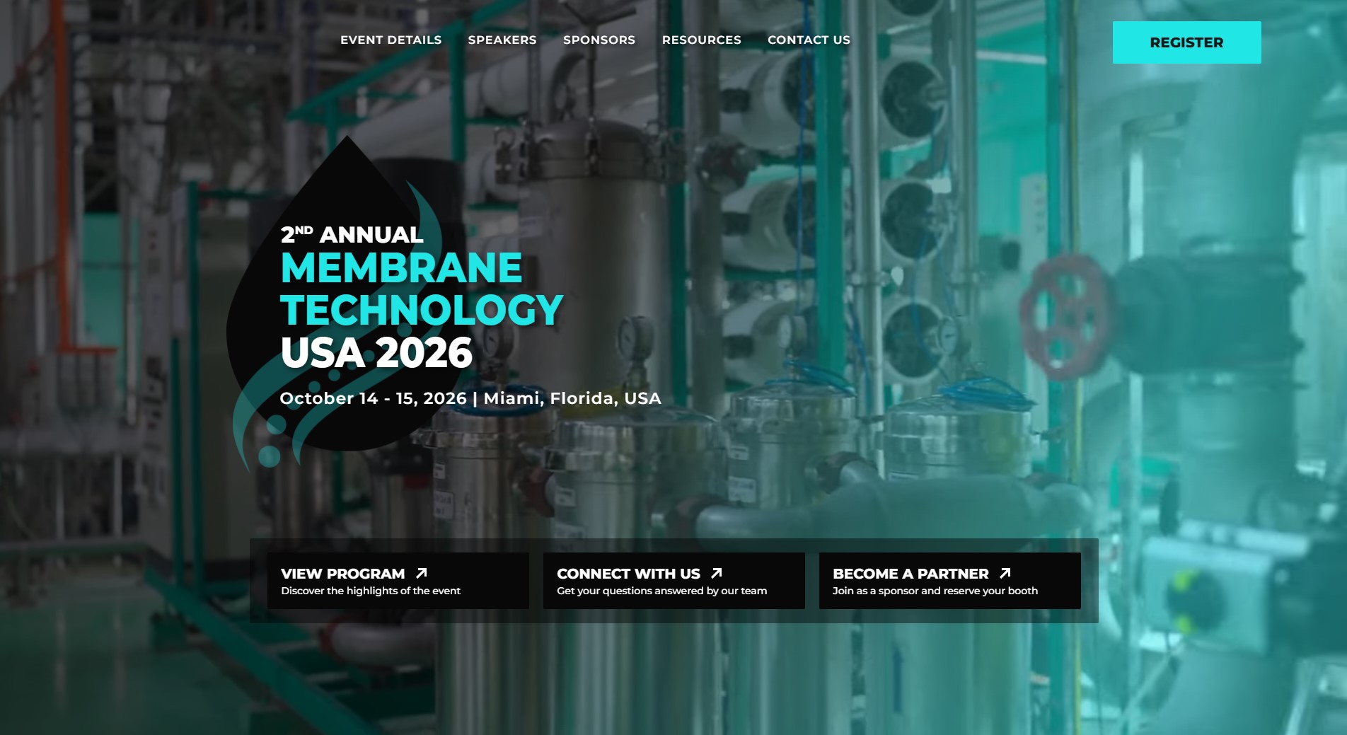 Membrane Technology USA 2026 | View Program